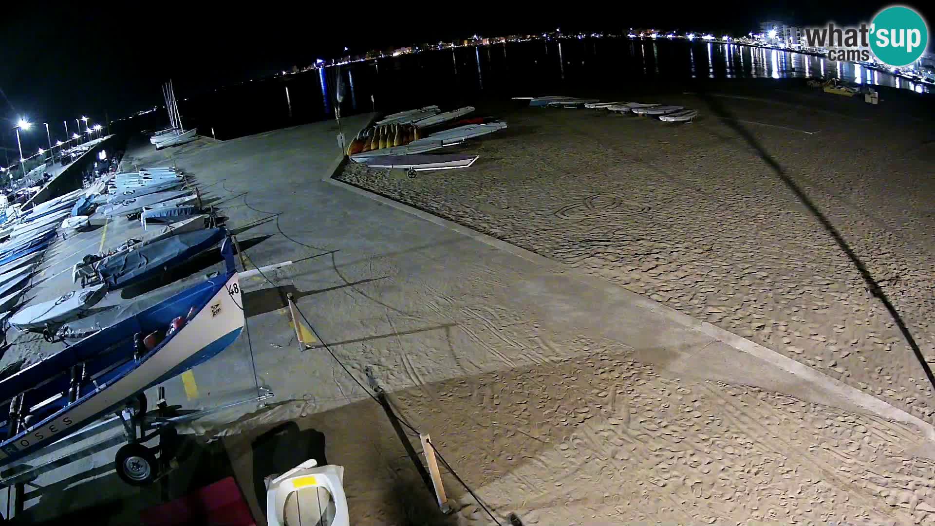 [ LIVE ] Webcam ROSES El Nautil | Costa Brava