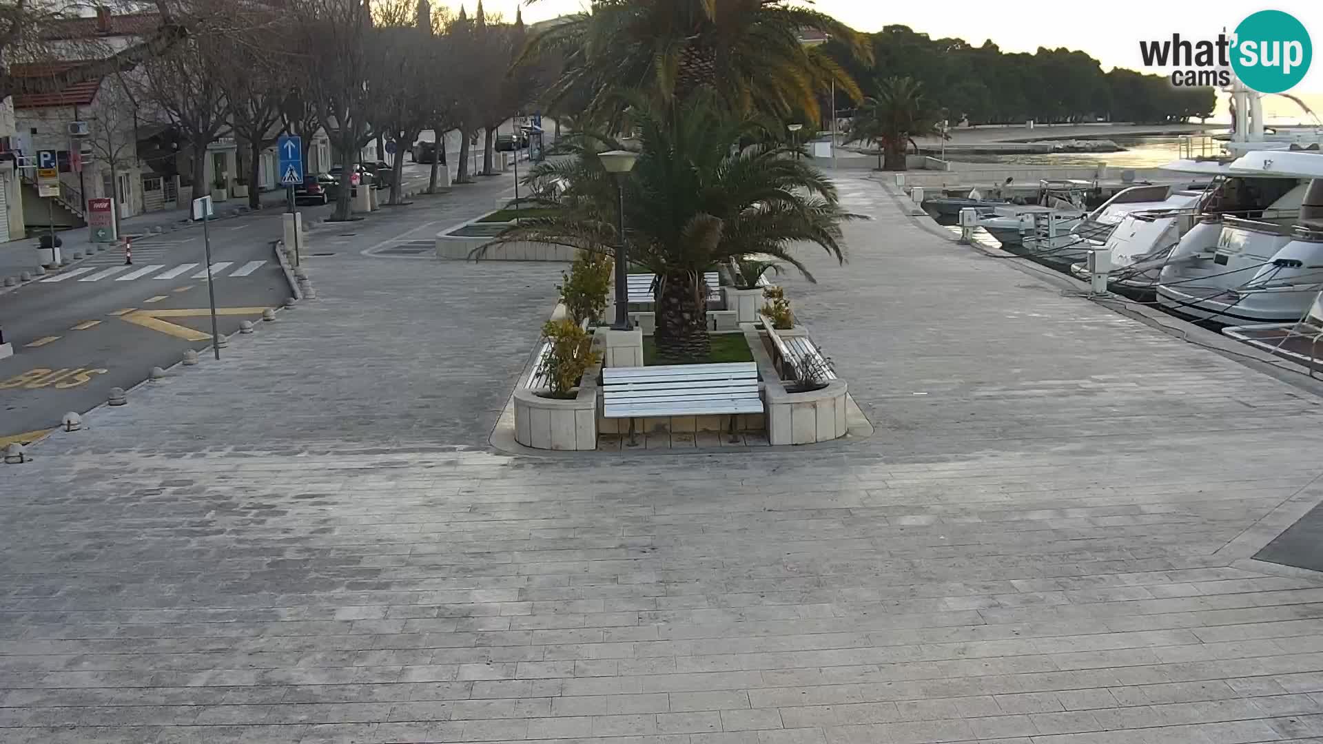 Webcam Promajna - beach - Near Baška Voda and Makarska Dalmatia