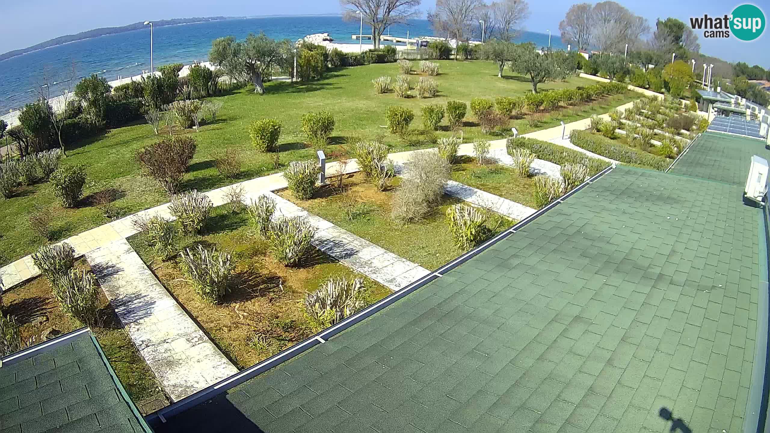 Metajna webcam - Riva - island of Pag Livestreaming