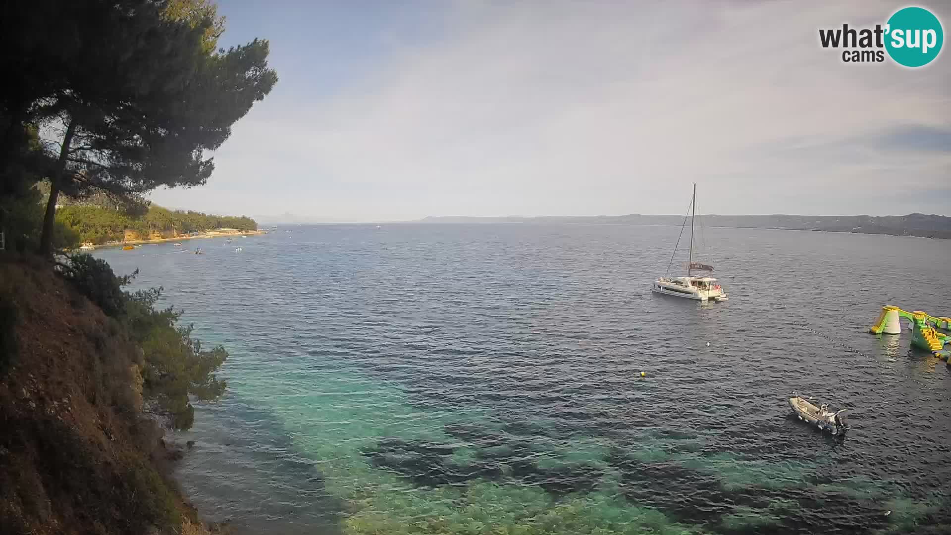 Webcam Zlatni Rat Bol | Livecam Strand Bol – Insel Brač Kroatien