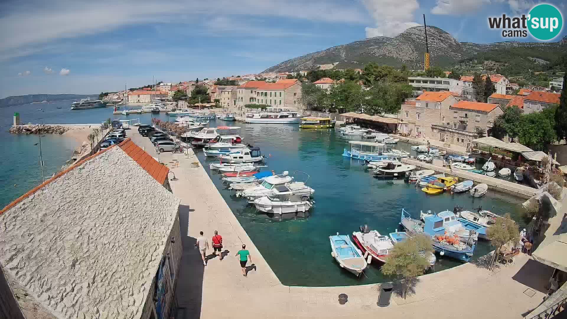 Webcam Bol Hafen | Live aus dem Ortszentrum & der Marina von Bol ...