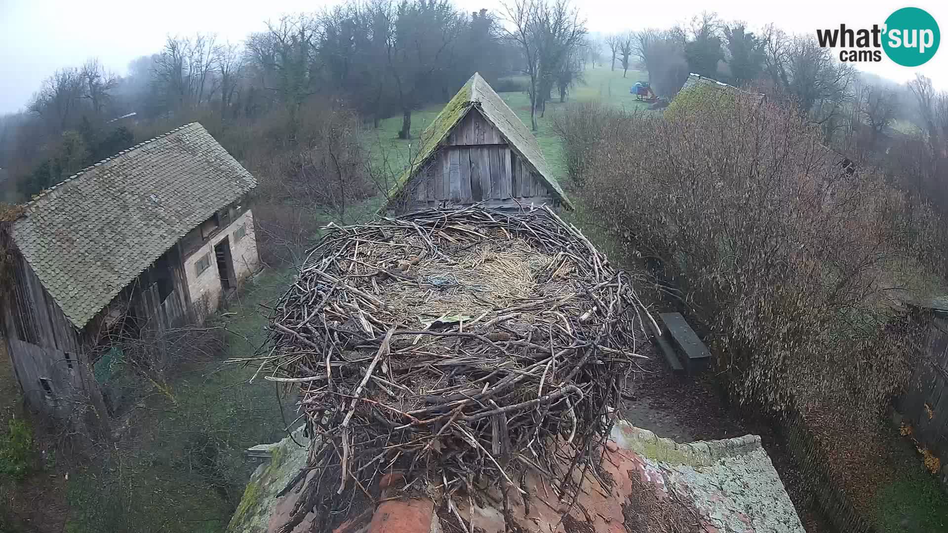 Spletna kamera KRIM pri Ljubljani - pogled proti Grosuplju