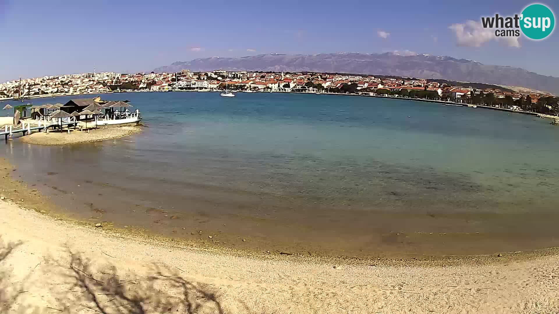 Metajna webcam - Riva - island of Pag Livestreaming