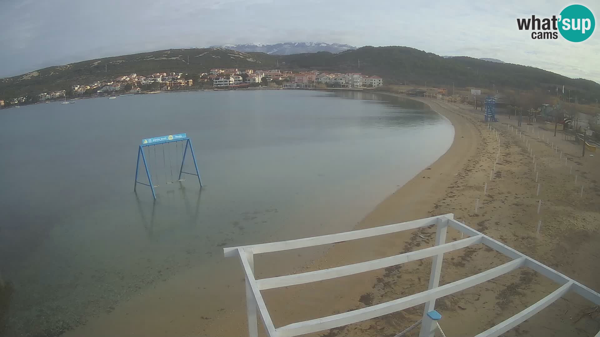 Live cam Novalja - Obala Petra Krešimira IV - Pag webcam Croatia