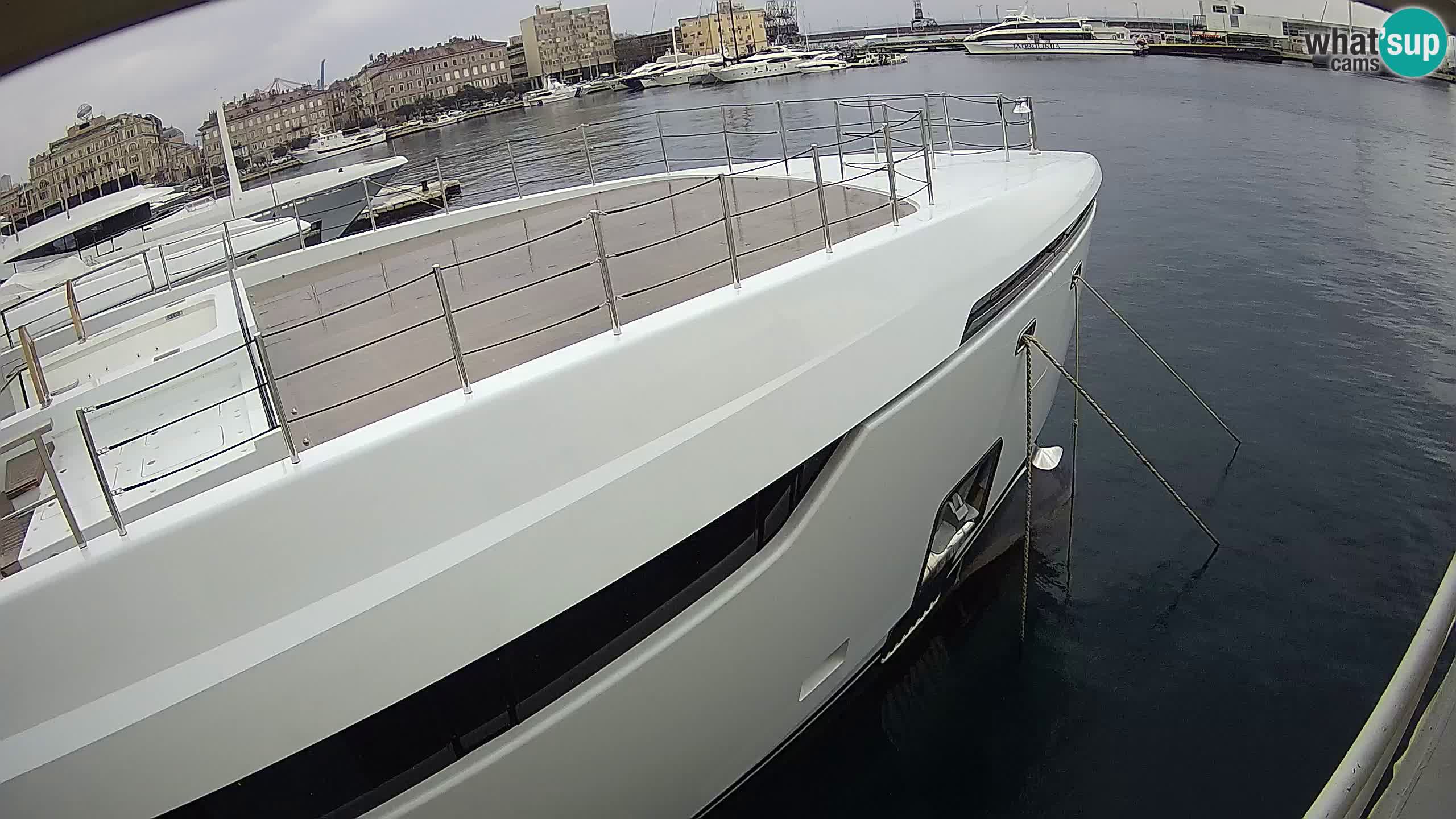 Web kamera - Novi Vinodolski - plaža - WhatsUpCams - LIVE streaming