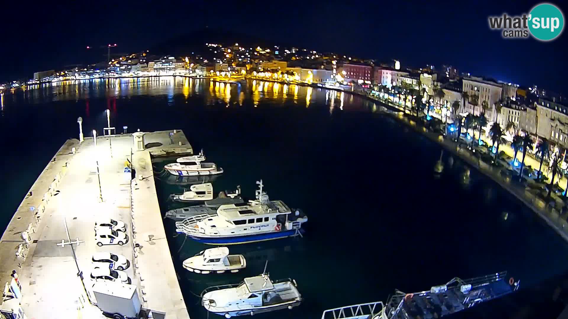 Vodice webcam - marina i meer - WhatsUpCams - LIVE Web kameras