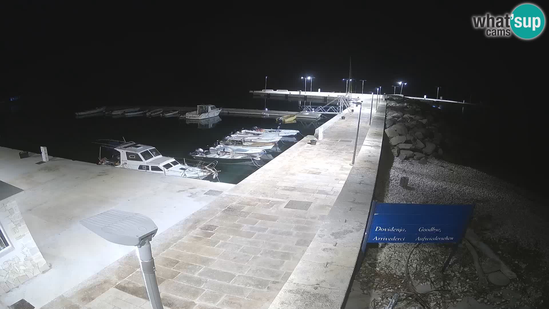 Livecam Rab - Obala Petra Krešimira - Webcam Kroatien