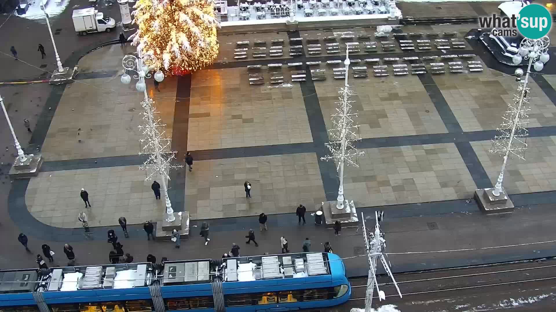 Livecam Samobor Hauptplatz King Tomislav - Kroatien webcam