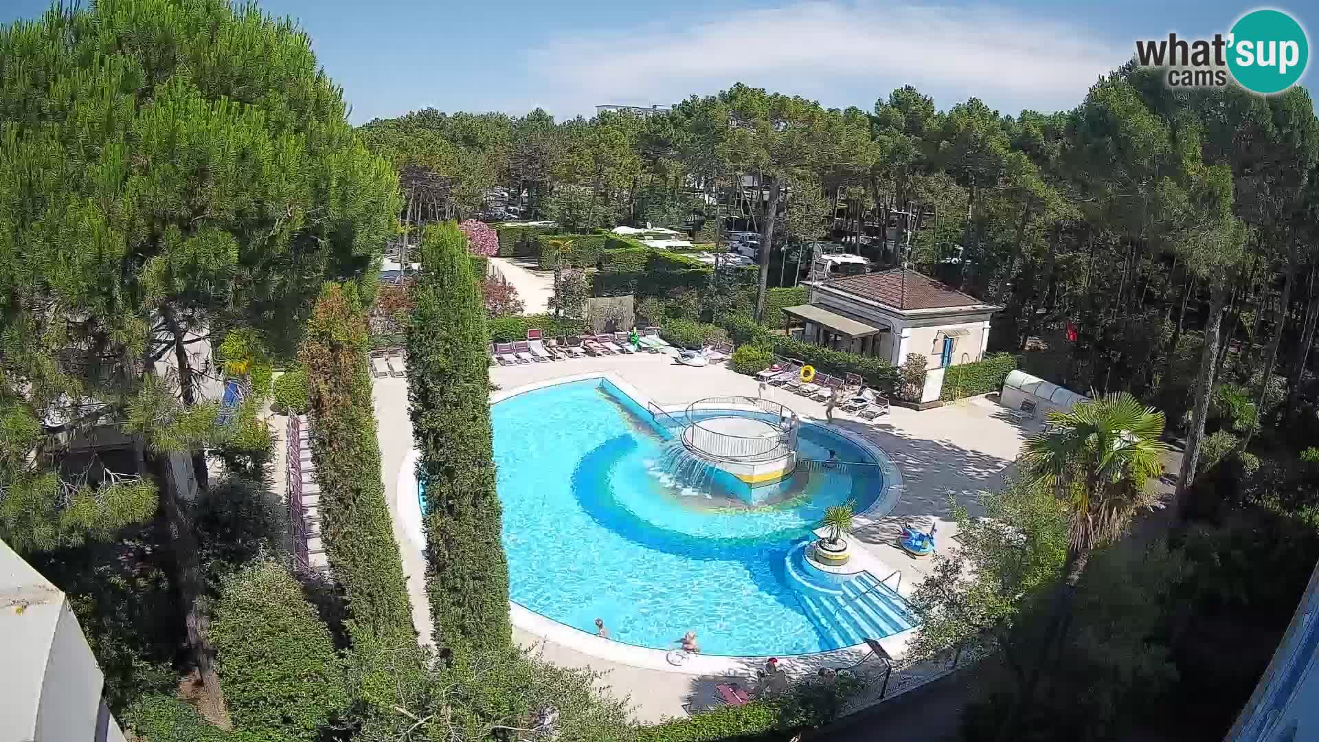 Der Strand Villaggio Mare Blu webcam Bibione Pineda - Italien