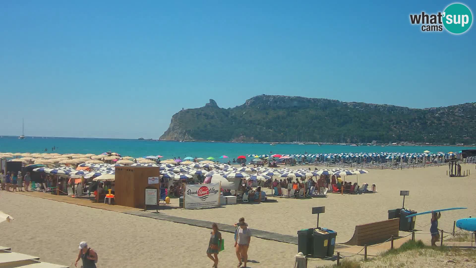 Webcam Cagliari Poetto | Live dalla Spiaggia del Poetto – Windsurf Club