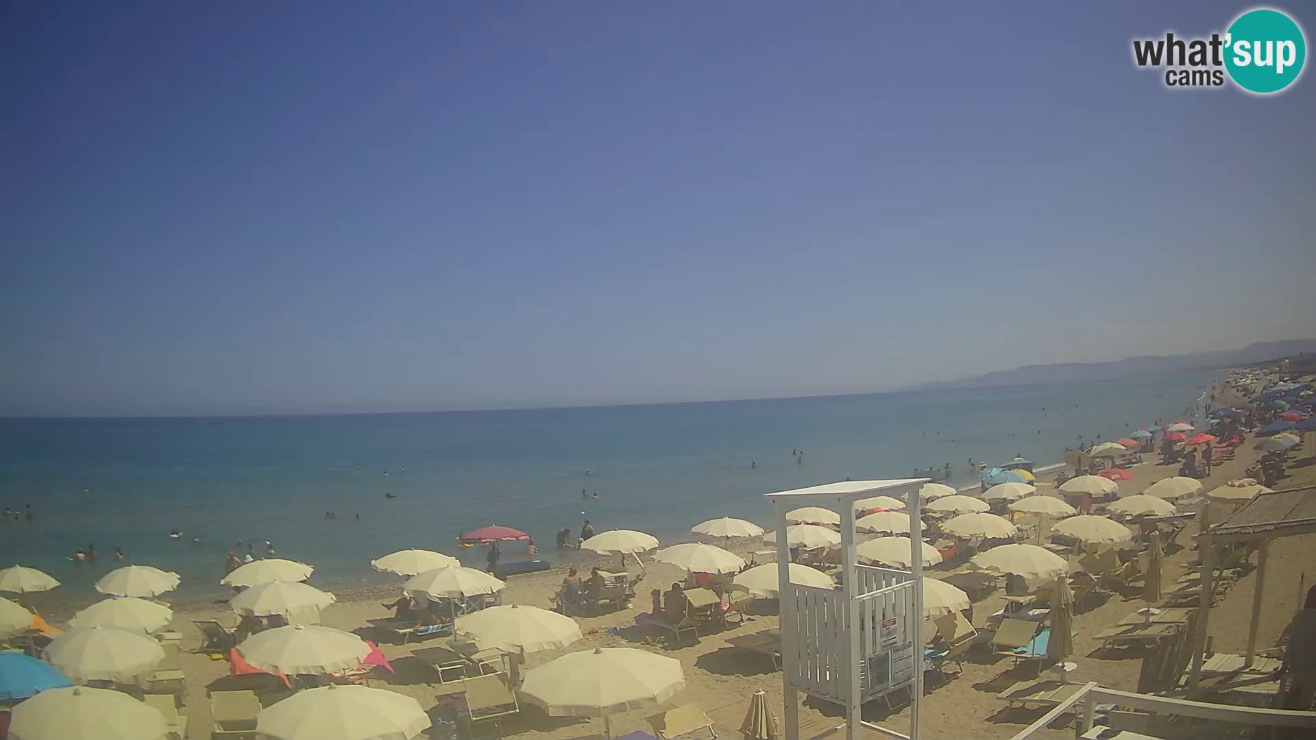 LIVE webcam Cala Sassari beach - Golfo Aranci - Sardinia