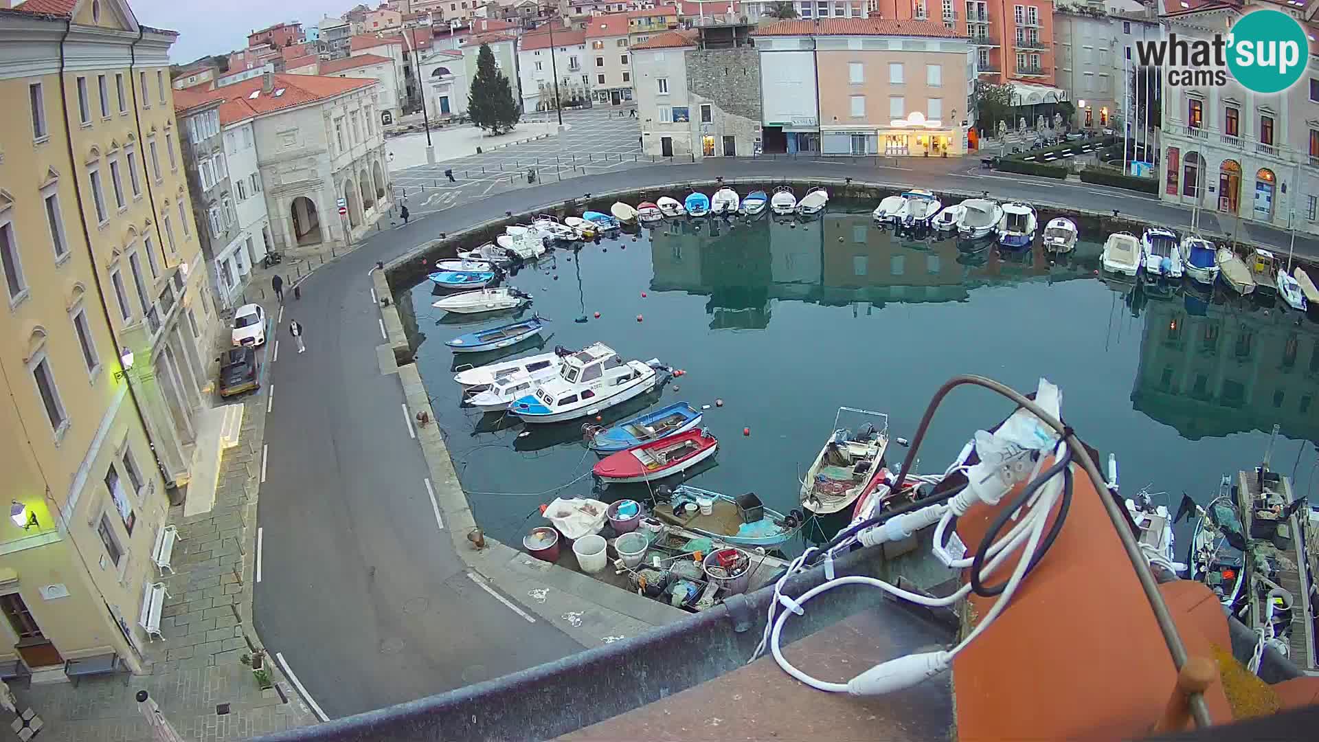 Live webcam Koper - Panoramic view of city and port - Slovenia ...