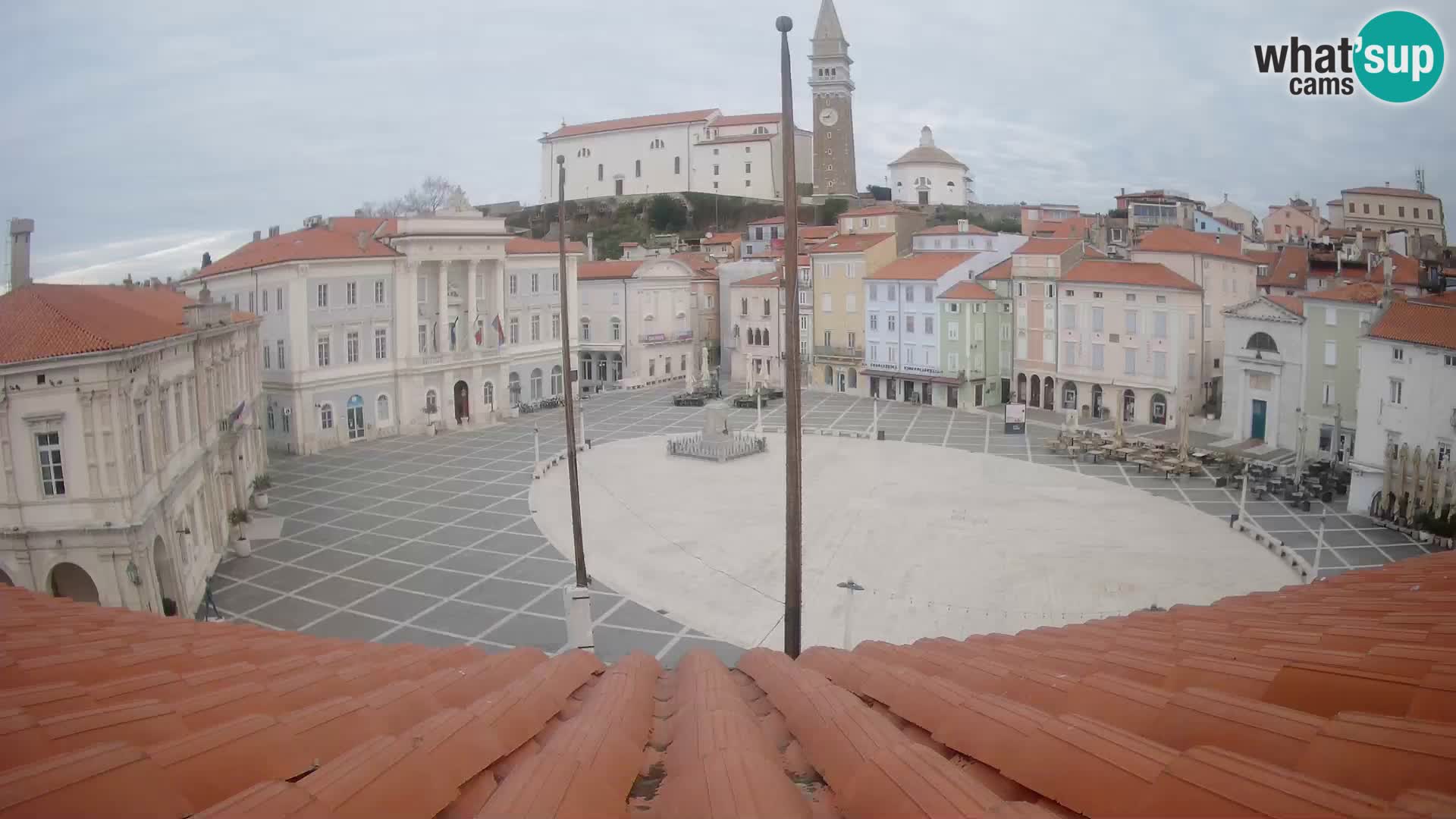 Kamera v živo Koper - Ukmarjev trg - WhatsUpCams - Kamere v živo