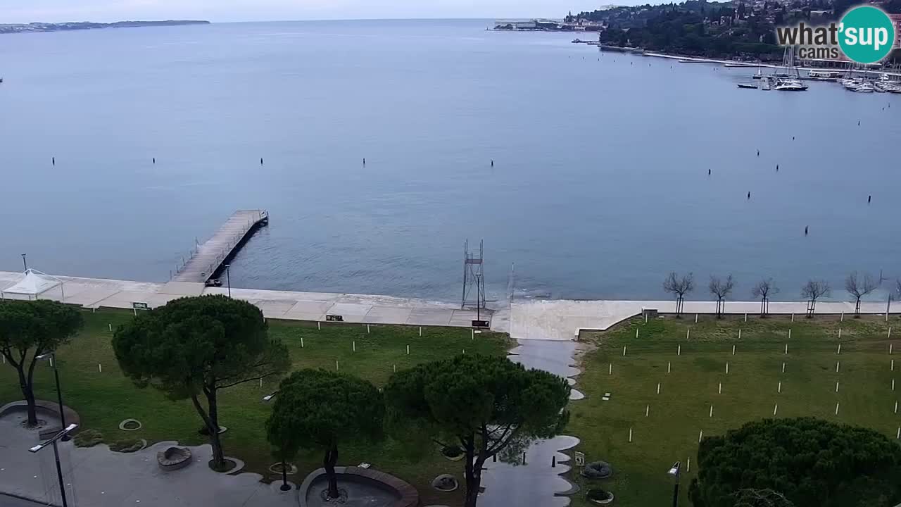 Kamera v živo Koper - Ukmarjev trg - WhatsUpCams - Kamere v živo