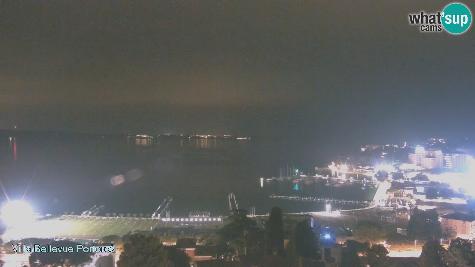 Webcam Portorož - The most popular beach in Slovenia