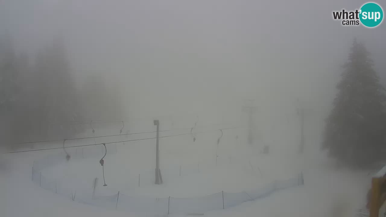 [V ŽIVO] Smučišče Pohorje | Spletna kamera Partizanka