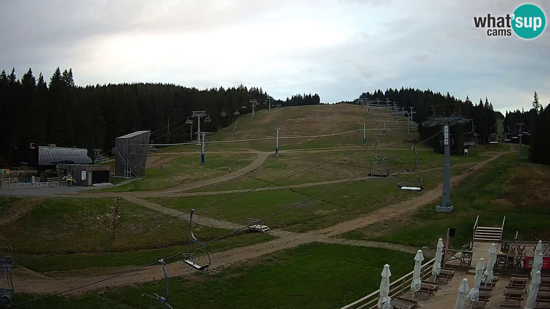 Rogla Webcam Live - Planja - Ski center near Celje and Maribor